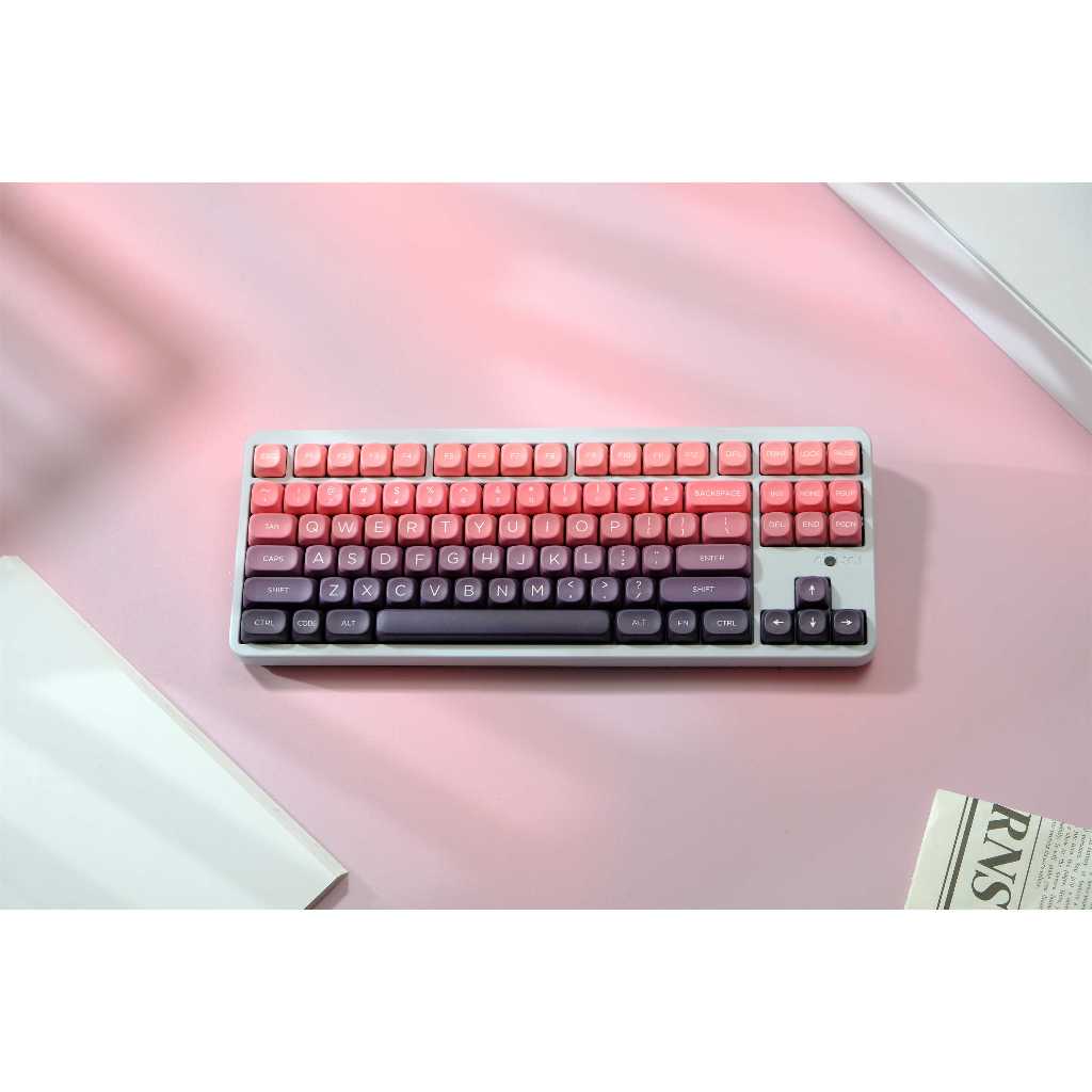 GMK Red Beans keycaps, 126 Keys keycaps MOA Profile DYE-SUB ...