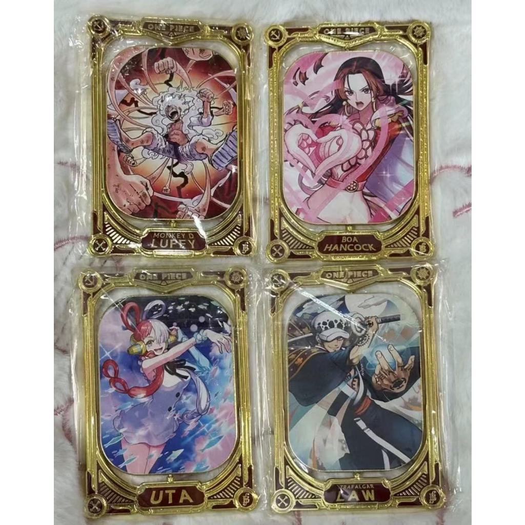 One Piece Card Metal Calorie Luffy boa Luo UTA Card | Shopee Philippines