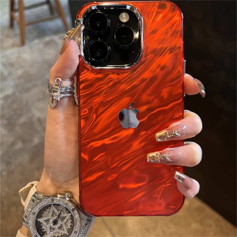 【with logo】luxury Matte Wrinkled feathers Phone Case For iphone 15 14 ...