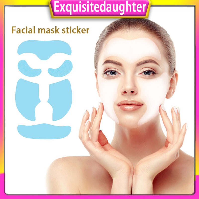 Nano Collagen Membrane Paper Soluble Facial Mask Forehead Cheek Sticker ...