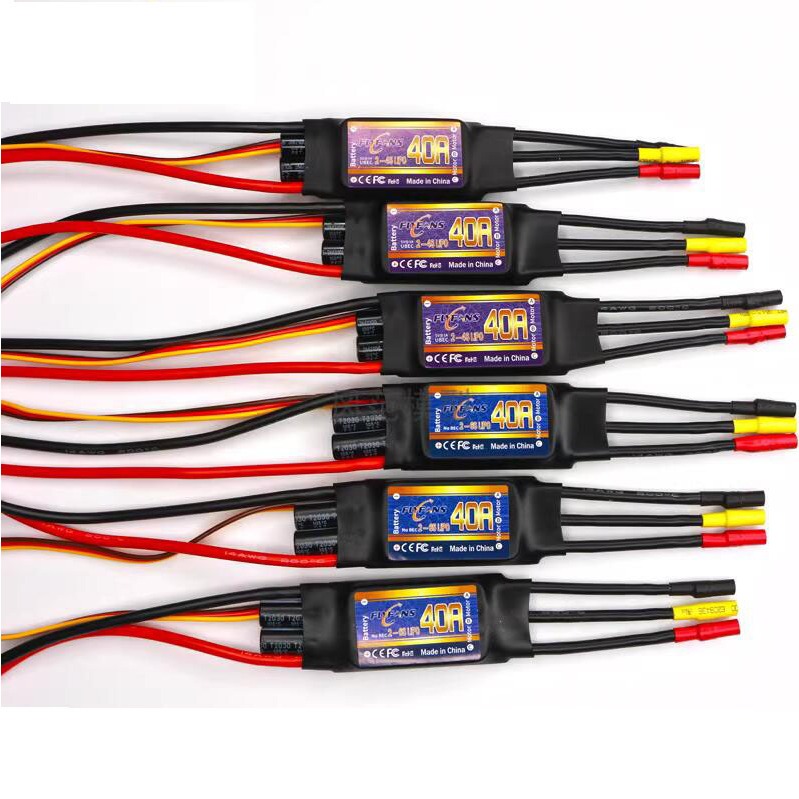 2-6S 40A ESC RC aircraft model fixed wing culvert aircraft Su-27 MiG 25 ...