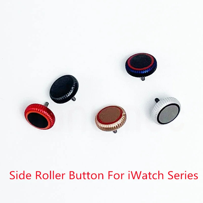 Side Roller Button Digital Crown For I Watch Series S3 S4 S5 S6 S7 S8 ...