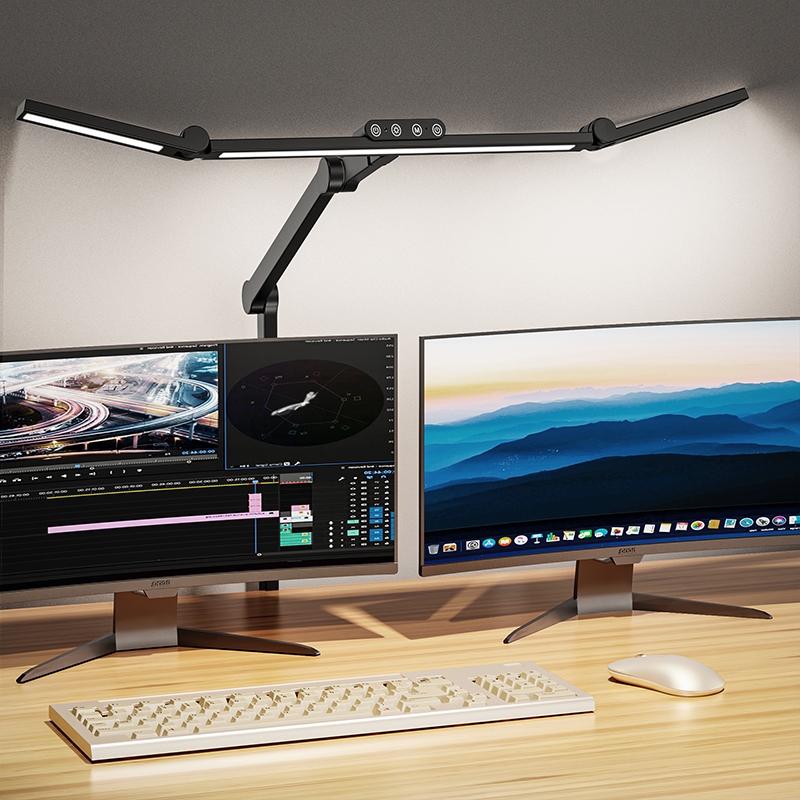 Three-Head Desk Lamp Can Rotate At Multiple Angles Five Lights With ...