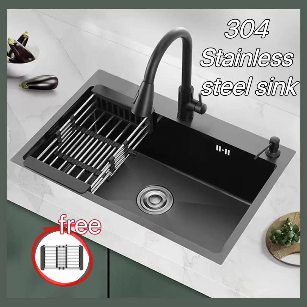 SUS304 Kitchen Sink high quality stainless steel thickness sink ...