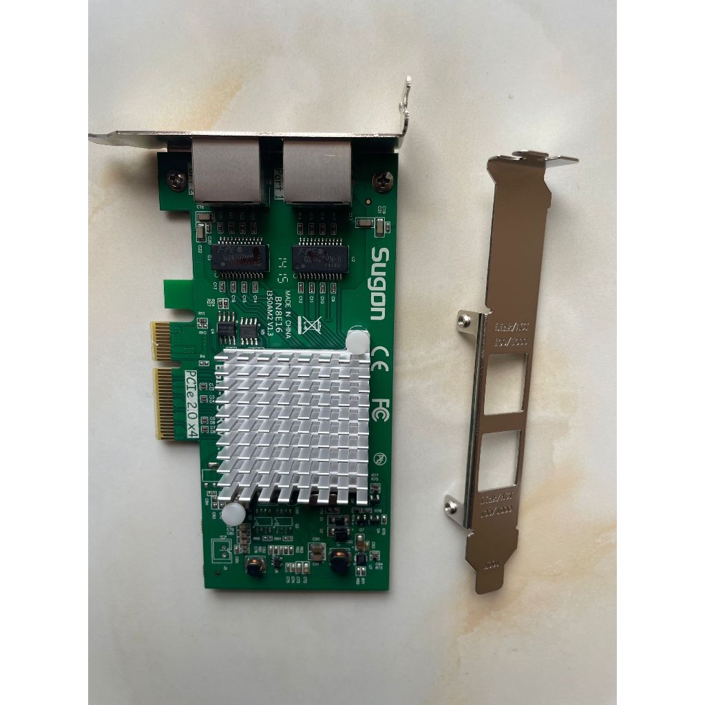 [Ready Stock] Wave Version intel I350-T2 Network Card intel I350am2 ...
