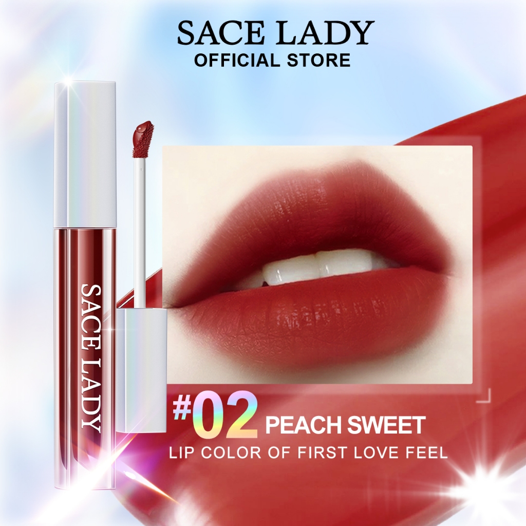 SACE LADY Liptint Waterproof Matte Liquid Lipstick Long-lasting Lip ...