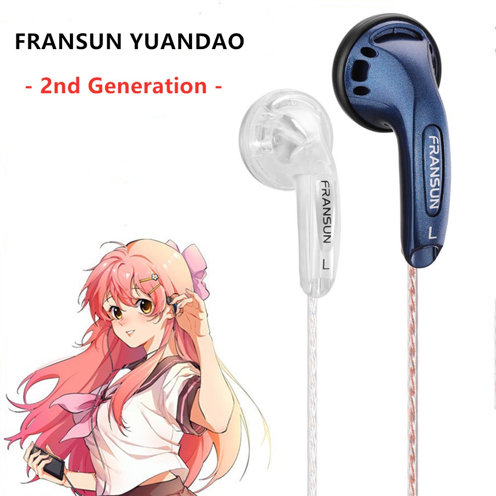 FRANSUN YUANDAO F20 Vido Earbud In Ear Earphone Earbud Dynamic Flat ...