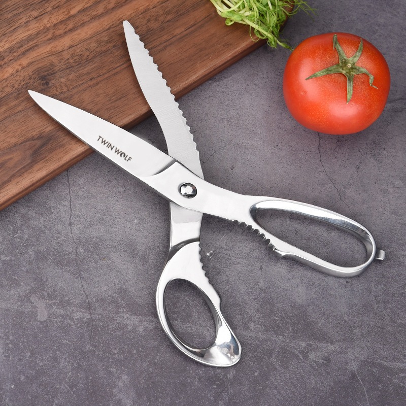 Kitchen Scissors 9.5 Inch Sharp Stainless Steel Disassembled Kitchen ...