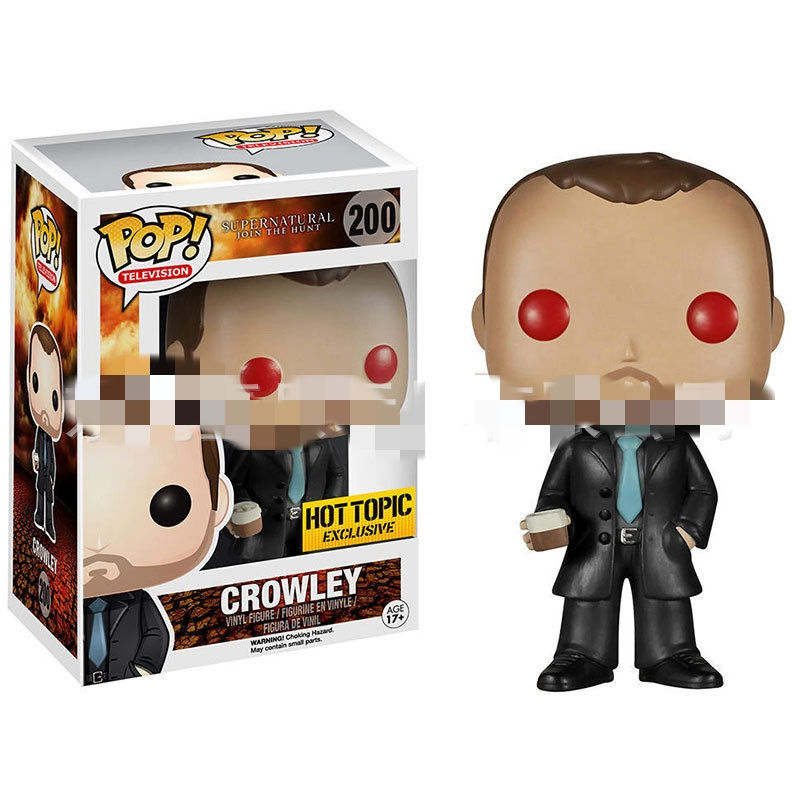 Funko POP TV: 200 Supernatural - Crowley Action Figure | Shopee Philippines