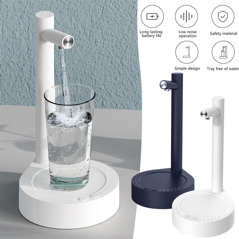 Portable USB Rechargeable Wireless Water Pump for Home Office Bottled ...