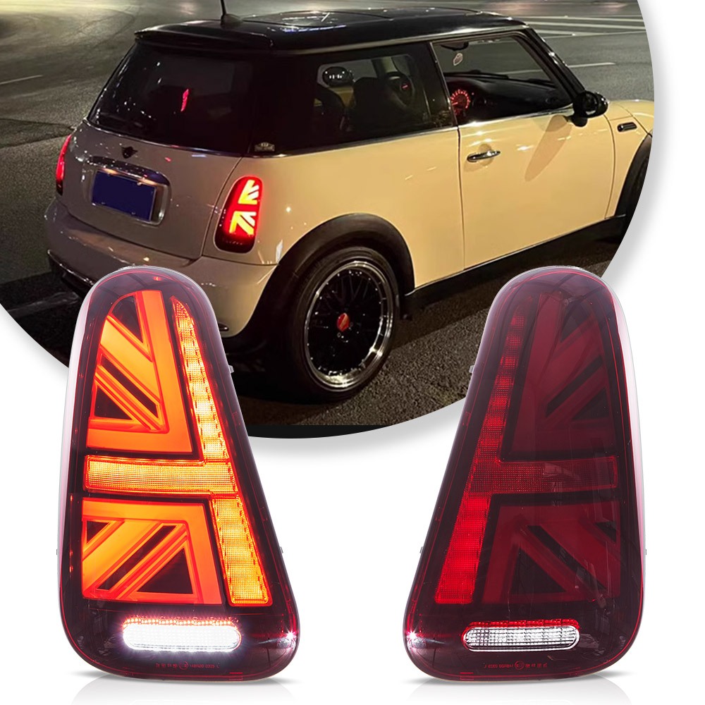 Vland LED Tail Lights 2001-2006 Mini Cooper S R50 R52 R53 Sequential ...