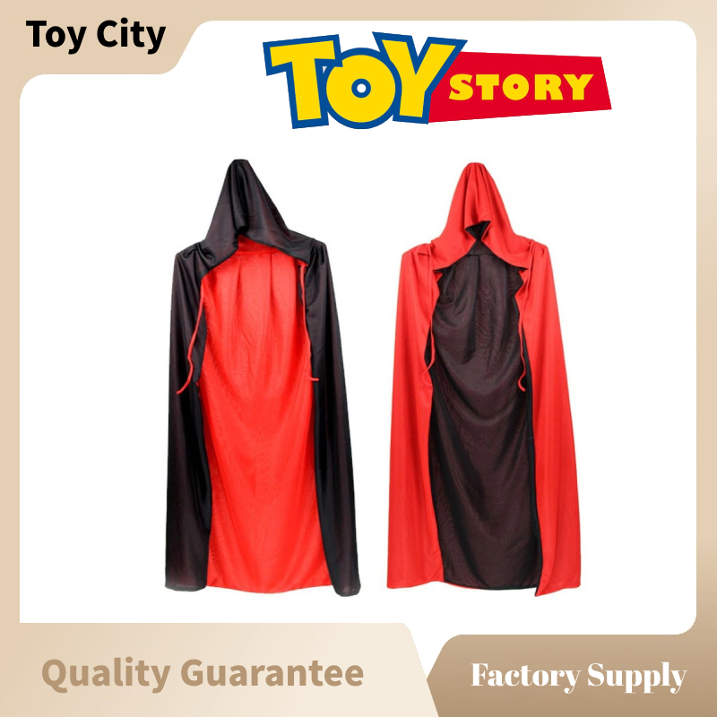 Women’s Halloween Cape for Children Adult Makeup costume props Red and ...