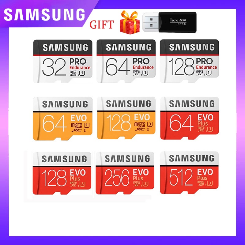 Samsung evo micro sd 1tb 512gb 256gb 64g 32gb class c10 tf Card 128gb ...