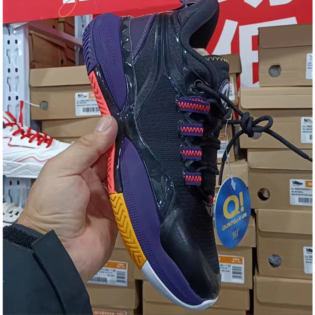 361 Degrees Aaron Gordon AG1 Men Basketball Shoes Shock Absorption Wear ...