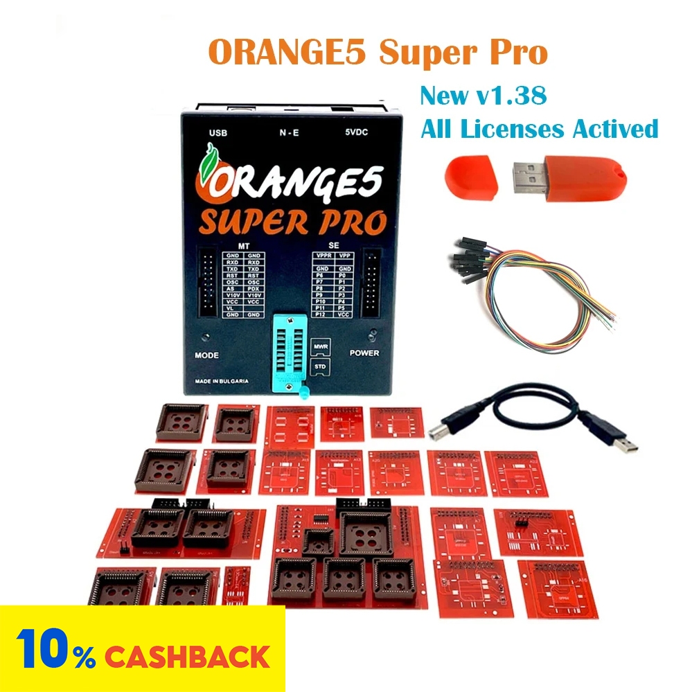 ⭐Orange5 Super Pro V1.38 V1.42 Programmer Full Activation Orange 5 ...