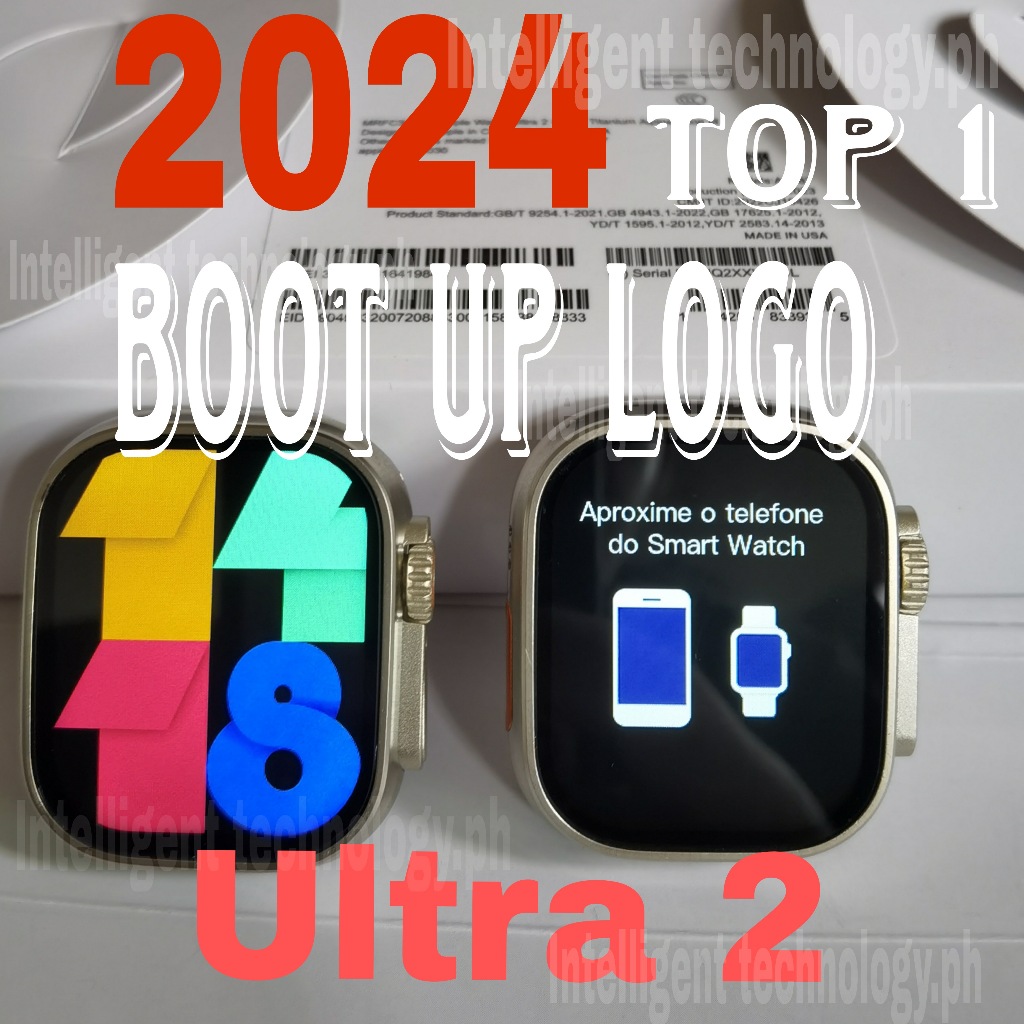【TOP AMOLED ultra 2 max】Smart Watch 9 Watch ultra2 with power on logo ...