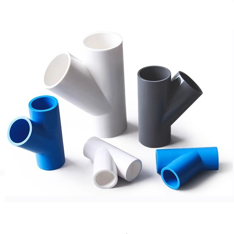 1pc PVC Tee Connectors Y Type 3 Way Joint Garden Irrigation Hose ...