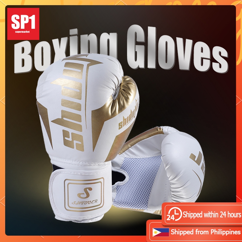 Boxing gloves a pair Thai Boxing Sanda Training Adult and children's ...