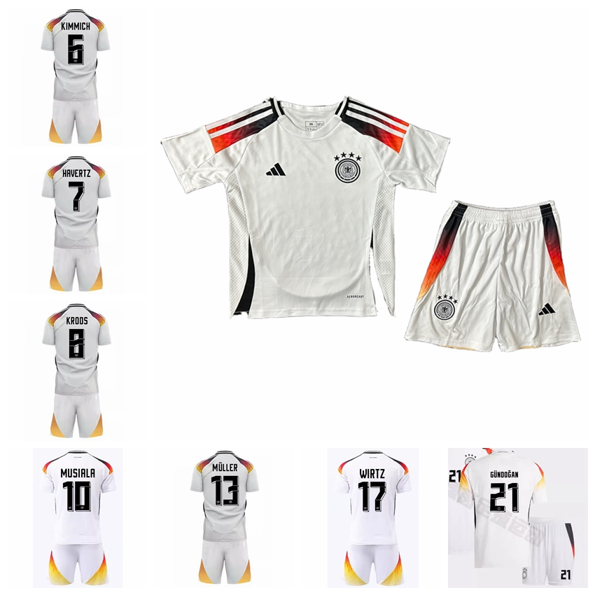 2024-25 Germany Home UEFA European Football Championship Jersey Kits ...