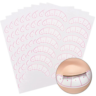 70 Pairs Lash Mapping Stickers Under Eye Positioning Tips Sticker for ...