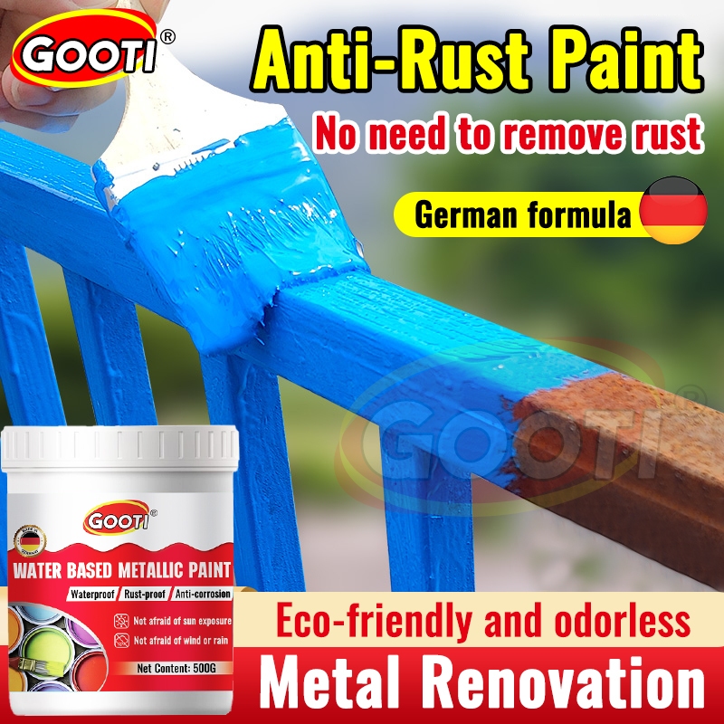 German Anti Rust Paint for Metal 500g Rust Remover Primer Paint Coating ...