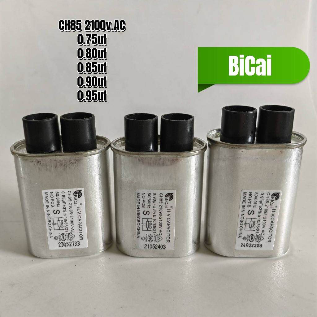 Bicai Microwave Capacitor 0.75 UF 0.80 UF 0.85 UF 0.90 UF 0.95 UF 2100V ...