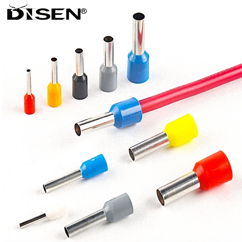 20Pcs VE Tubular Crimp Terminals,Wire Insulated Terminator,Block Cord ...