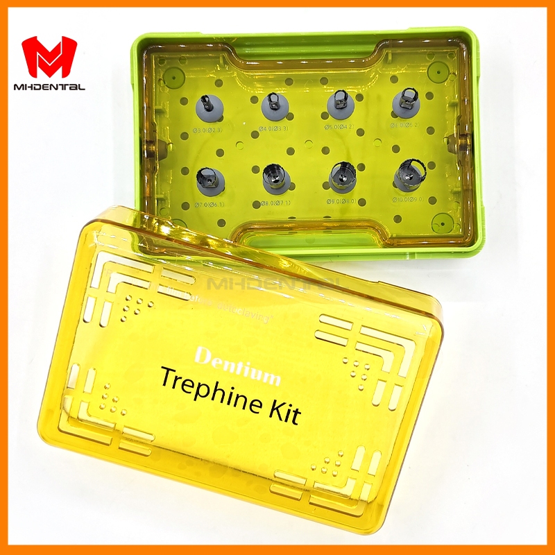 NEW Dentium XIT Trephine Kit TREPHINE KIT BONE CUTTING SET for Dentist ...