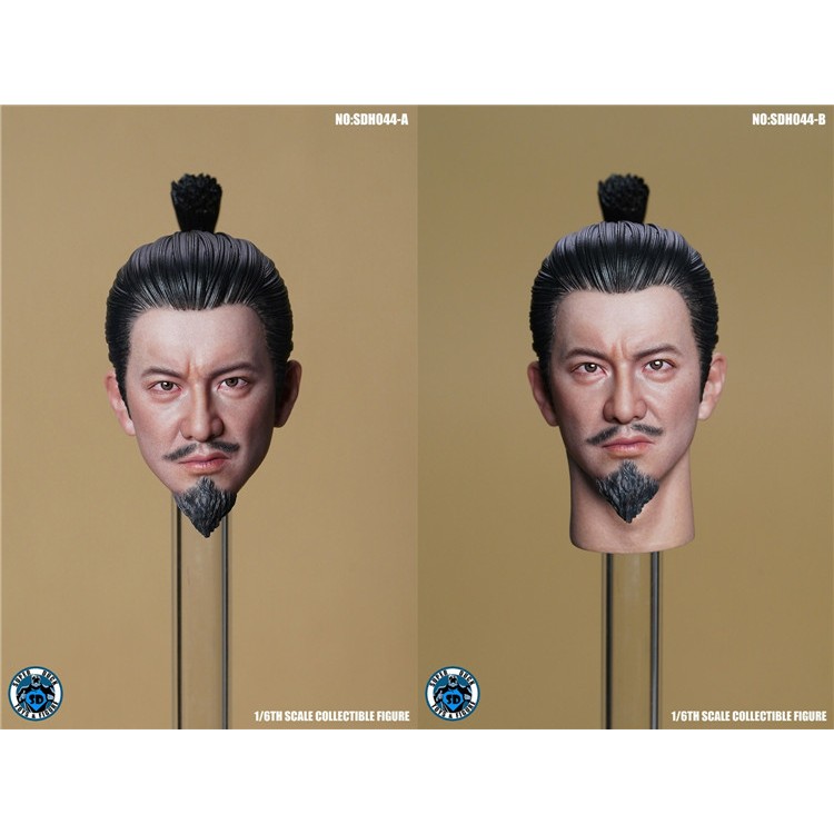 SUPER DUCK SDH044 1/6 Scale Oda Nobunaga Head Carved Model For 12" Male ...