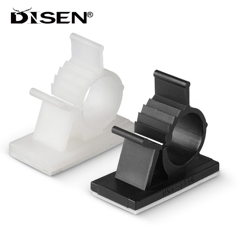 Cable Organizer Self Adhesive Cable Clips Table Cable Management Clamp ...