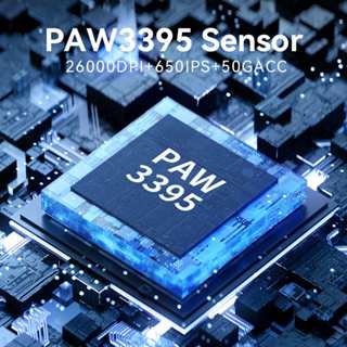 Delux M900 PRO PAW3395 Gaming Mouse DPI MAX 26000 Wired 2.4G Wireless ...