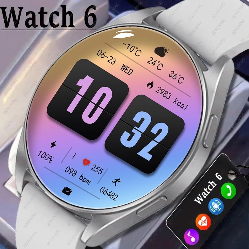 M10 Smart Watch 6 Wireless Charger 1.39 Inch NFC GPS Wireless Charging ...