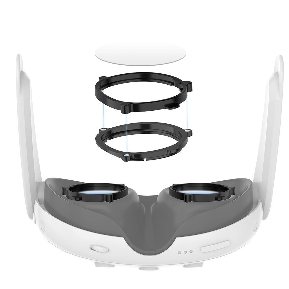 Lens Frame for Meta quest 3 VR Headset Glasses Magnetic Eyeglass Frame ...