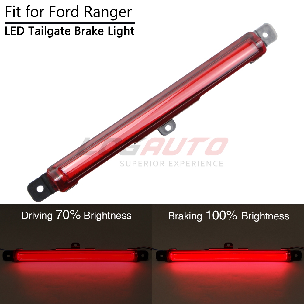 Pair LED Rear 3RD Brake Light Tailgate Suitable For Ford Ranger P703 ...