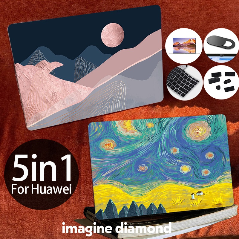 5in1 Matebook D14 MDF-X Matte case for Huawei Matebook 14s Magicbook14 ...