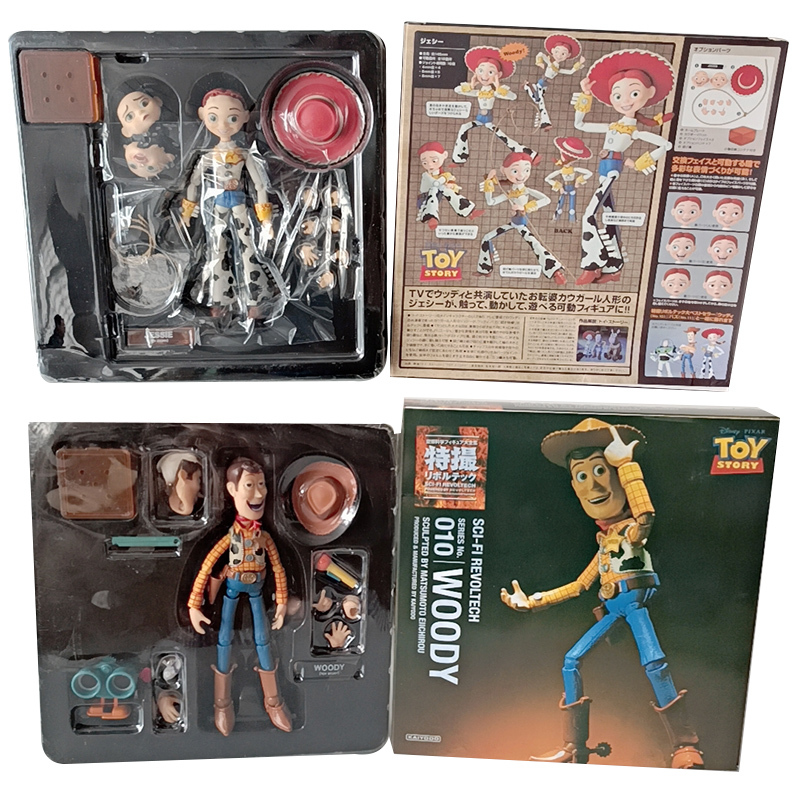 15cm Toy Story Anime Figure SHF Woody Jessie Action Figure Movie ...