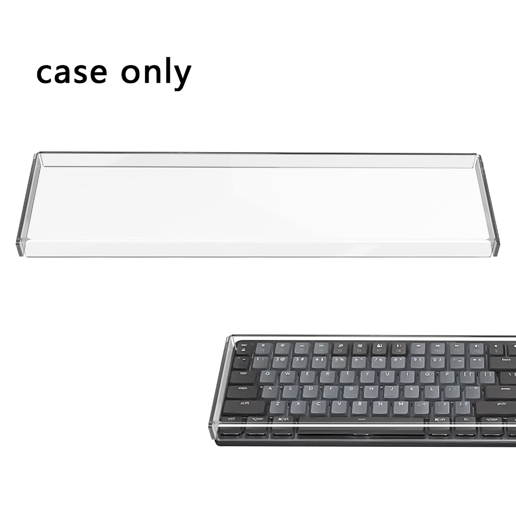 Geekria Full Size Acrylic Keyboard Dust Cover for 104 Keys Keyboards ...