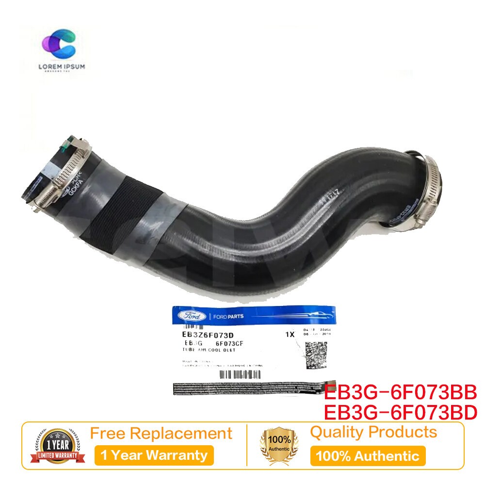 [2016 - 2019 3.2L] Ford Everest Turbo Hose, Outlet - Genuine Ford Auto ...