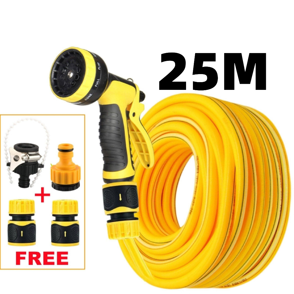 Power spray nozzle for garden hose store