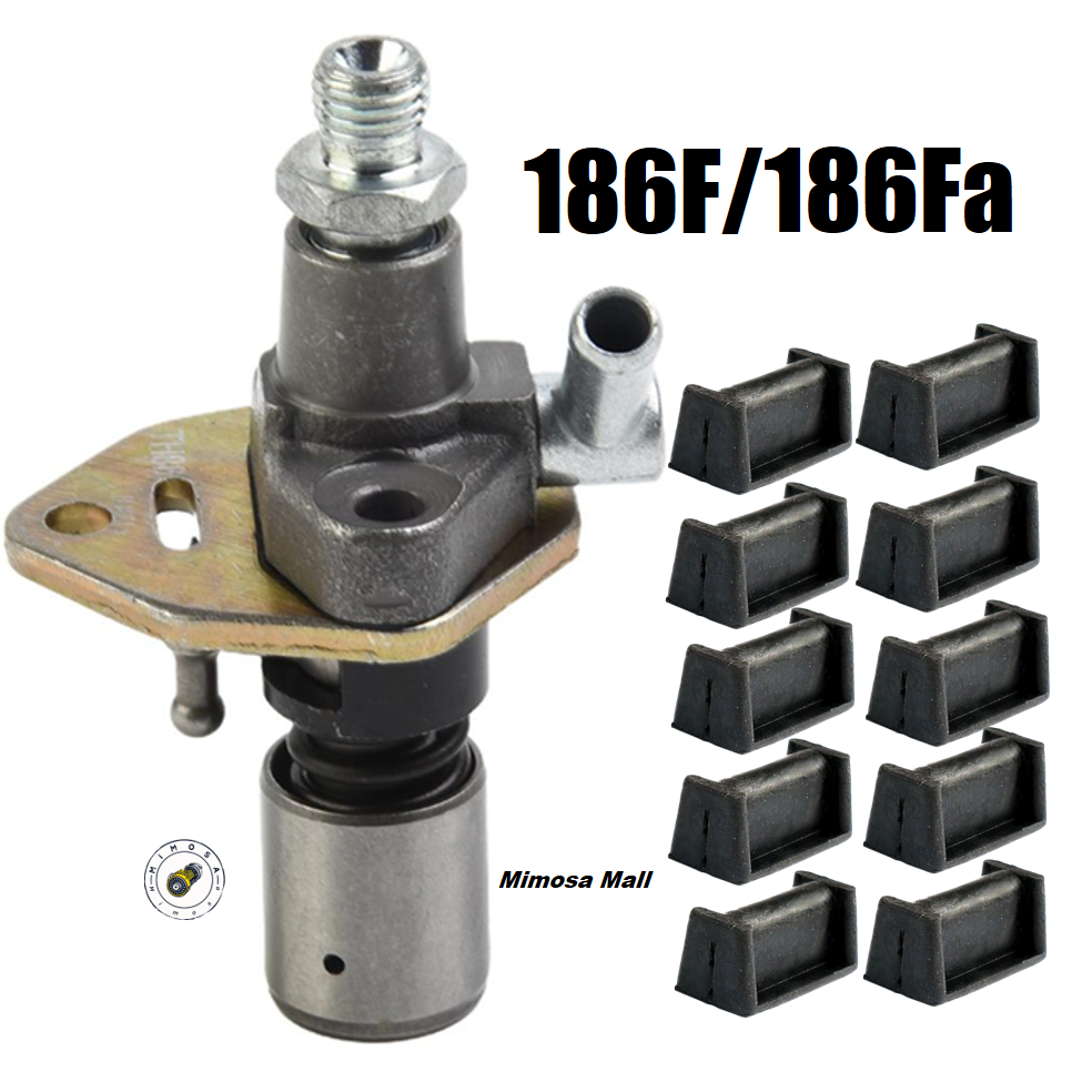 Mimosa Fuel Injection Pump Assy 186F 186Fa For Aircooled Diesel Engine ...