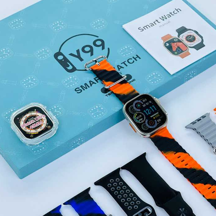 Y99 10+1 Smartwatch - Ultimate Connectivity, 2.02" Screen, 5-Day ...