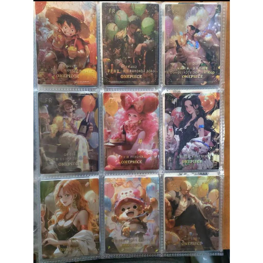 One Piece Anime Card FR Card Set of 9 Cards | Shopee Philippines