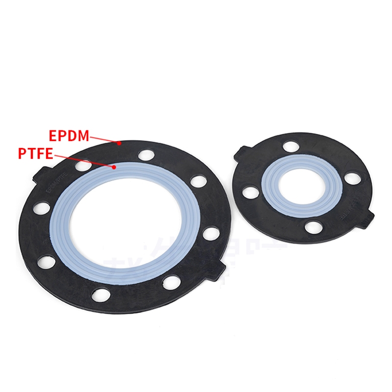 UPVC PTFE Flange Gasket Rubber Gasket PVC Pipe Flange Gasket Perforated ...