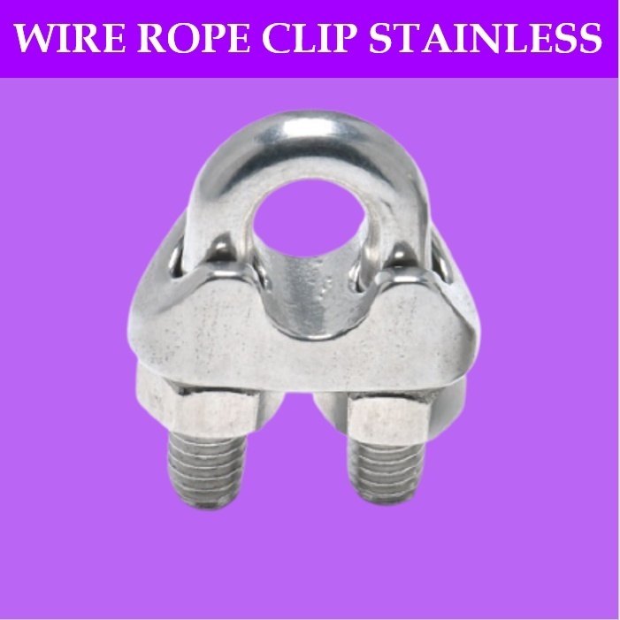 16mm Stainless Steel Wire Rope Clip thimble turnbuckle Wire Rope Grip ...
