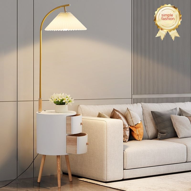 bedside table for bedroom Sofa side table Intelligent wireless charging ...