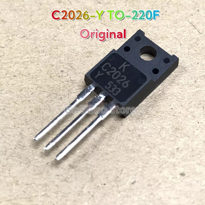 5pcs Original C2026-Y TO-220F KTC2026-Y 2SC2026 TO220F Darlington Transistor New Genuine ...