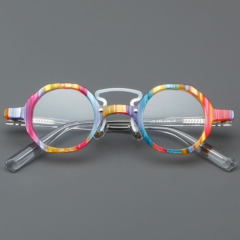 Classic Small Round Glasses Frames Women Men Vintage Spectacles Frame ...