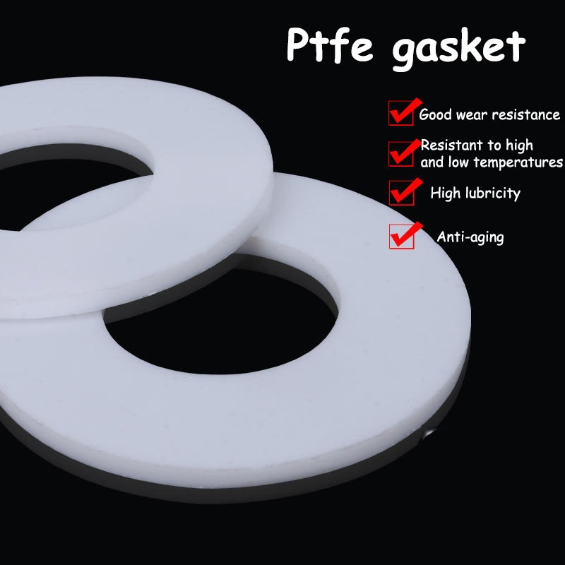 Polyethylene Ptfe Flange Gasket Sealing High Temperature Resistant DN15 ...
