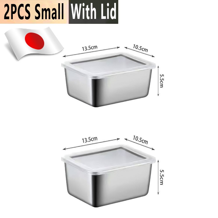 304 Stainless Food Container Stainless Steel Box Stainless Box Storage ...