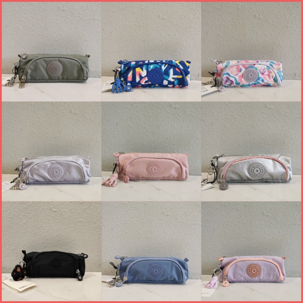 New Kipling Student Portable Stationery Bag Pen Bag CUTE Makeup Bag ...